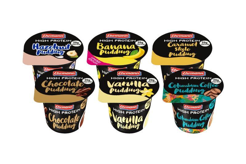 Ehrmann High Protein Caramel Style Pudding | 24392